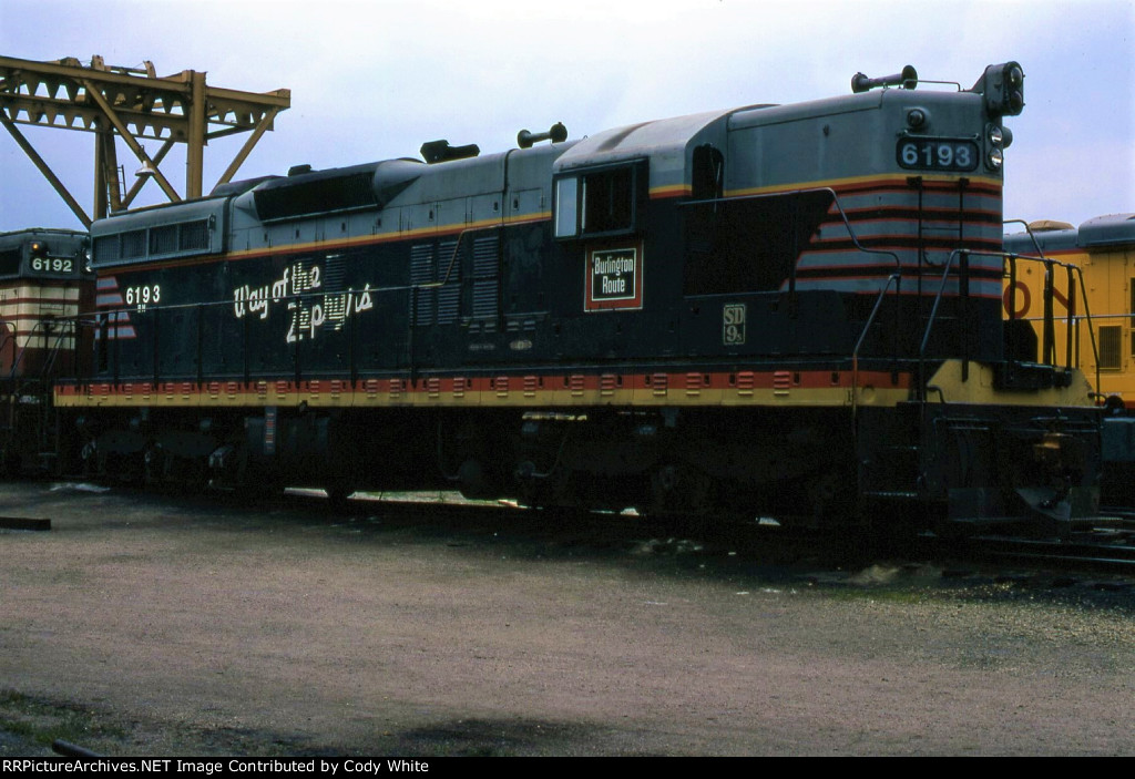 Burlington Northern SD9 6193